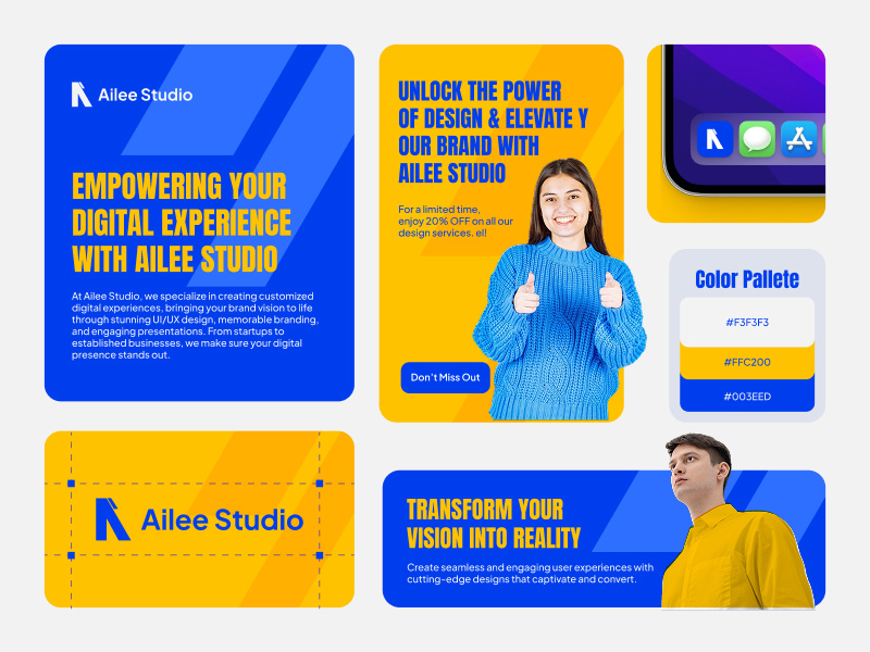 Ailee Logo Brand Identity Design by Ailee on Dribbble