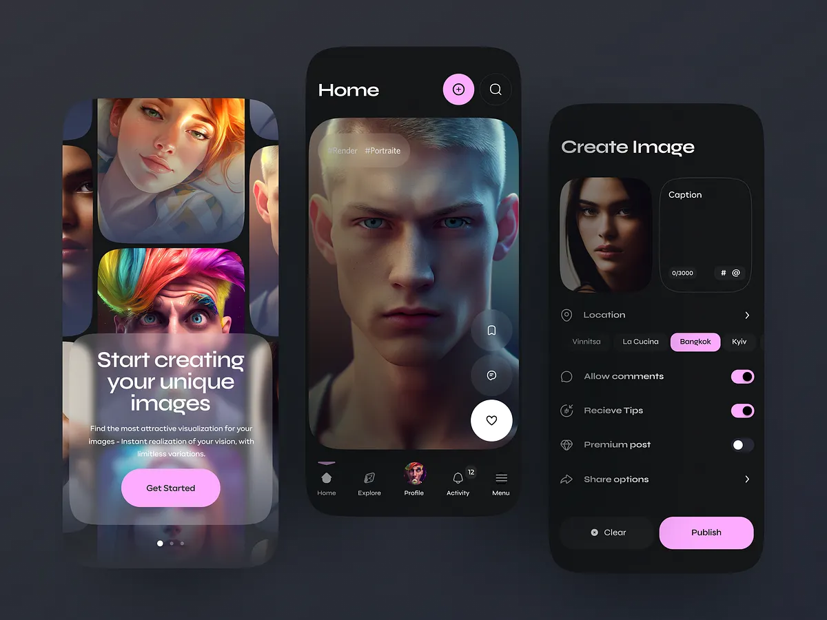 Mobile Profile designs, themes, templates and downloadable graphic ...