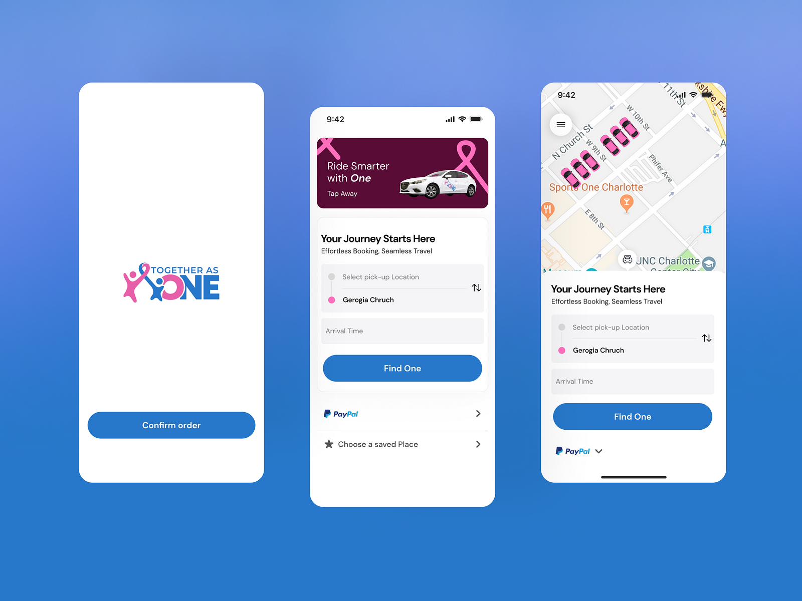 Together As One Ride Sharing App Ui By Ui Ants On Dribbble