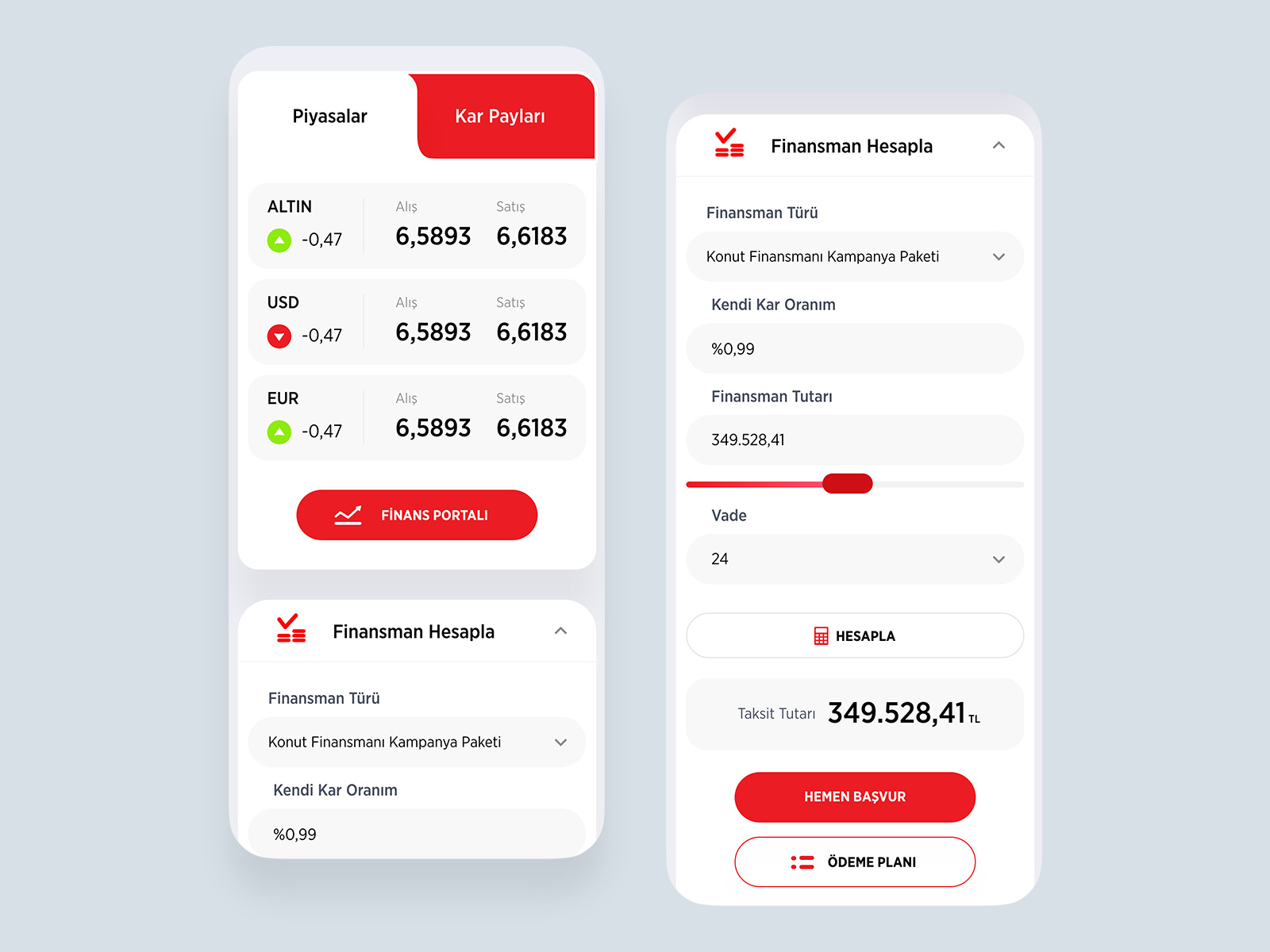 responsive bank web site by ilker Kurtuldu on Dribbble
