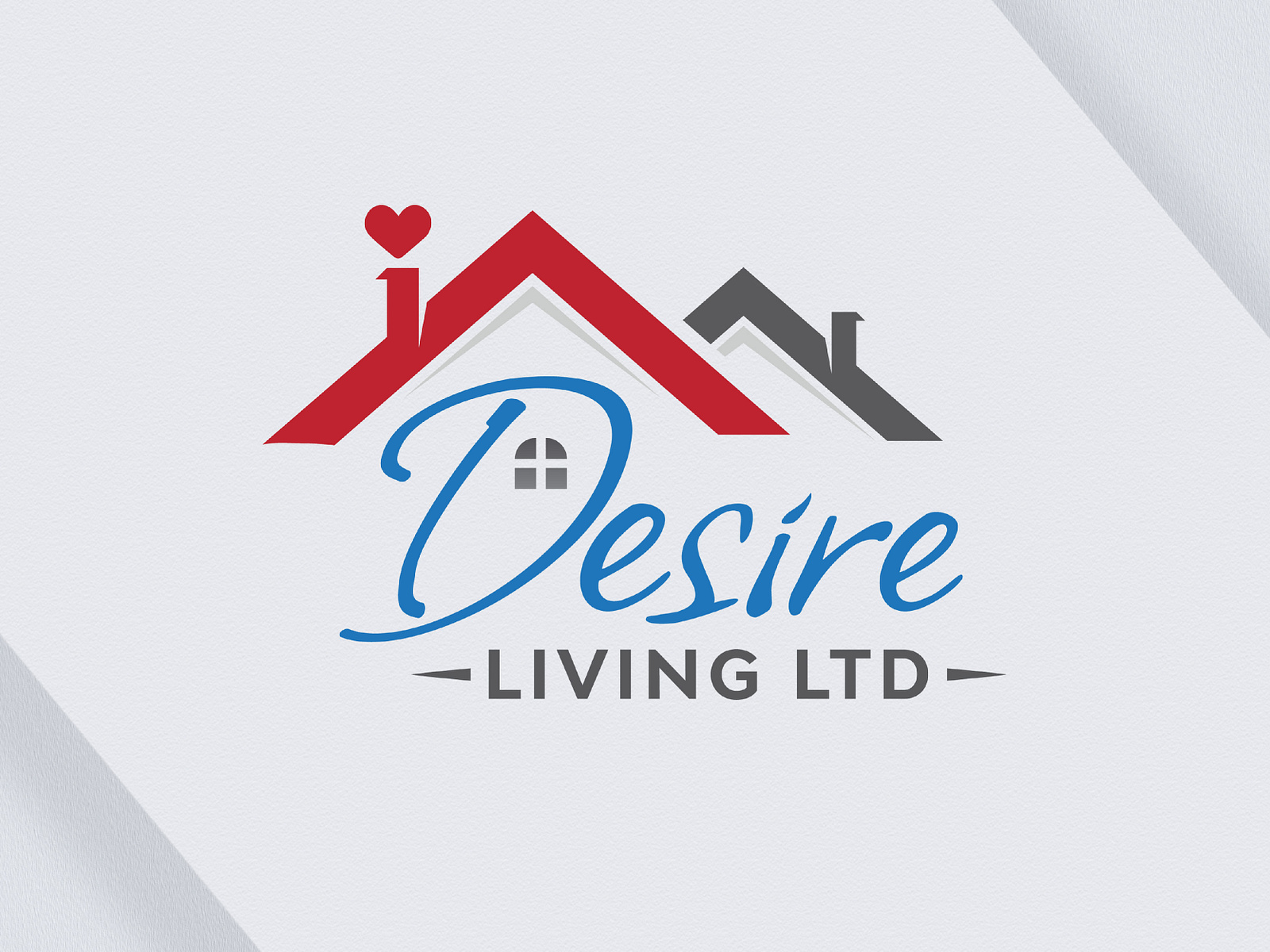 Desire Living LID Logo Design by HAMIDA BEGUM on Dribbble