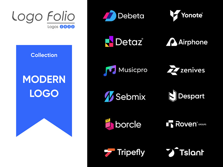 12 logos collection by Rony Arman on Dribbble