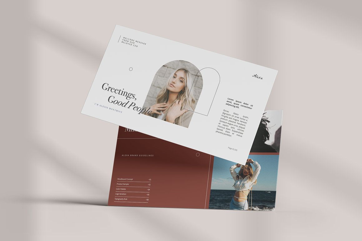 Alexa brand guidelines presentation #2 by KijonS on Dribbble