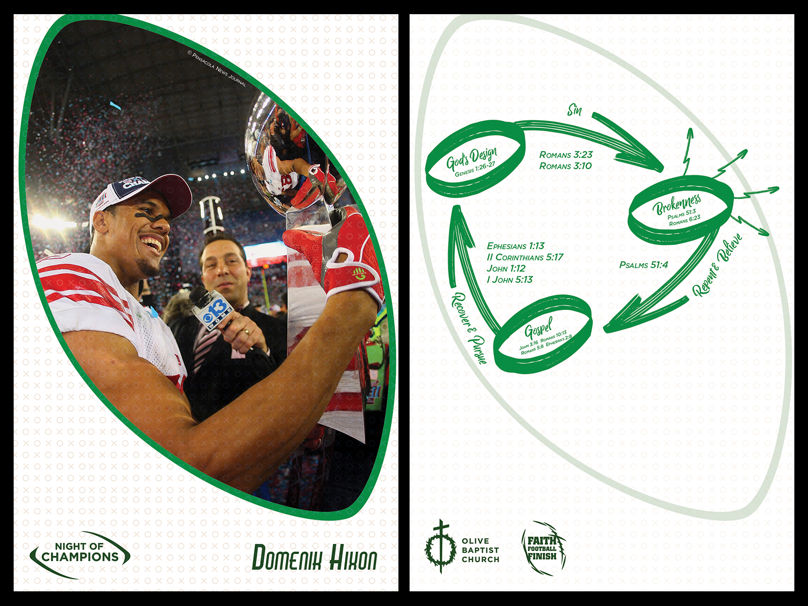 Event Autograph Card by James Scott on Dribbble