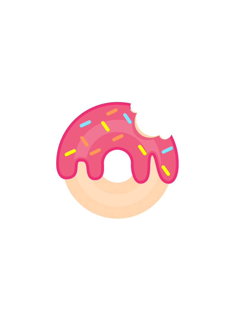 Donut By Rice And Beans Doodle On Dribbble