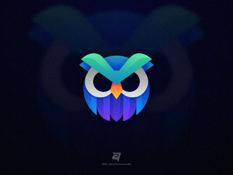 Owl by Artnivora Studio on Dribbble