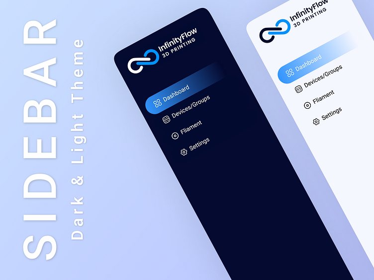 Dashboard Sidebar UI Design by Awais Ali on Dribbble