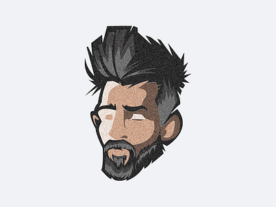 Lionel Messi Mascot Logo by Awoga Ranger on Dribbble