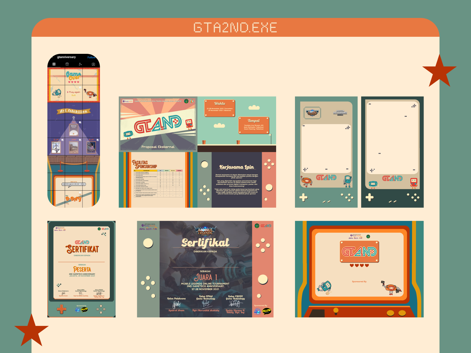 GTA2nd 2021 - Event Properties by Arya Salsabila on Dribbble