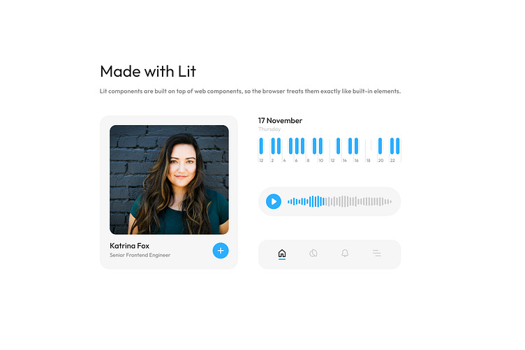 Lit Components by Kingshuk Saha on Dribbble
