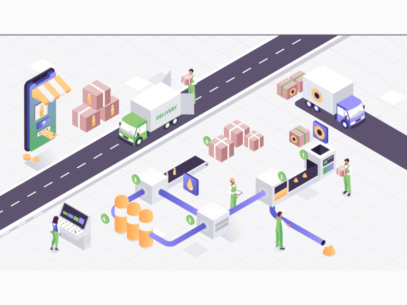 2d animation - Provenance Chain by CRFT Video on Dribbble