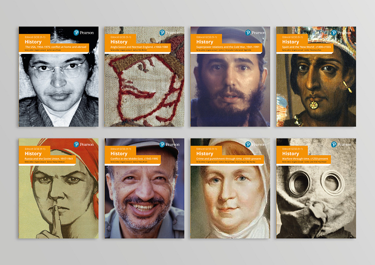 Pearson Edexcel GCSE History textbooks - cover branding by Colin the ...