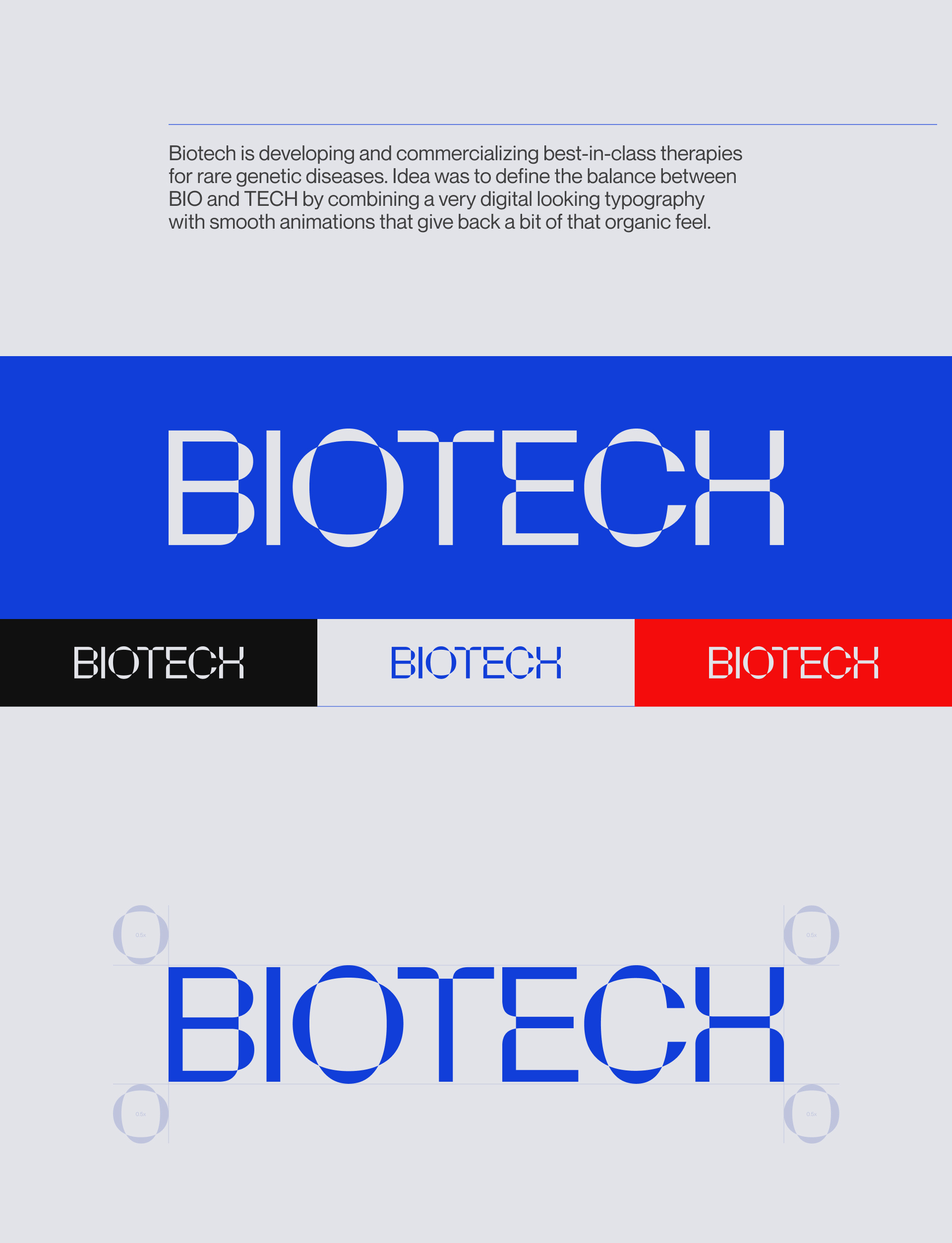 Biotech - brand and website concept by Vice Rukavina for BORNFIGHT ...