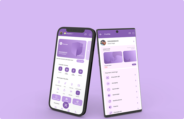 PhonePe Redesign by Aman Singh on Dribbble