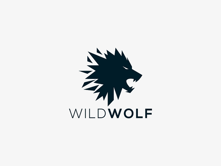Wolf logo by Ben Naveed 🇺🇸 on Dribbble