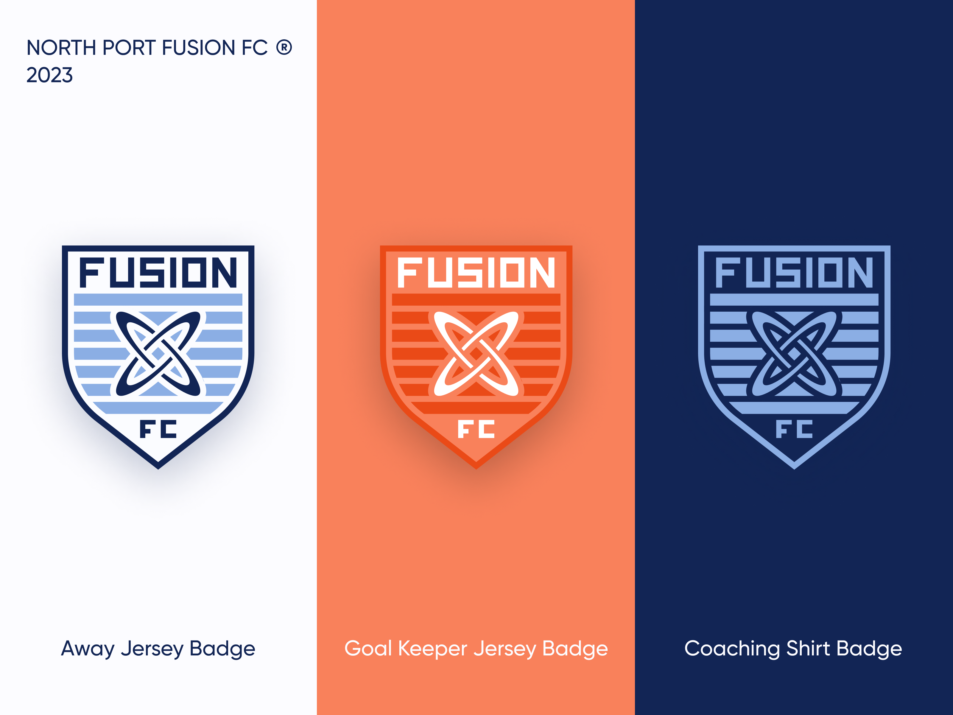 Proposed badge re-design for Fusion FC. by David Kulakevich on Dribbble