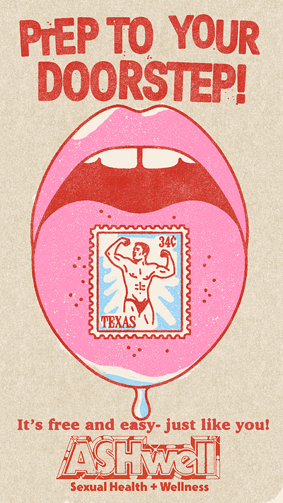 ASHwell Digital PrEP Advertisement by Jeremy von Stilb on Dribbble