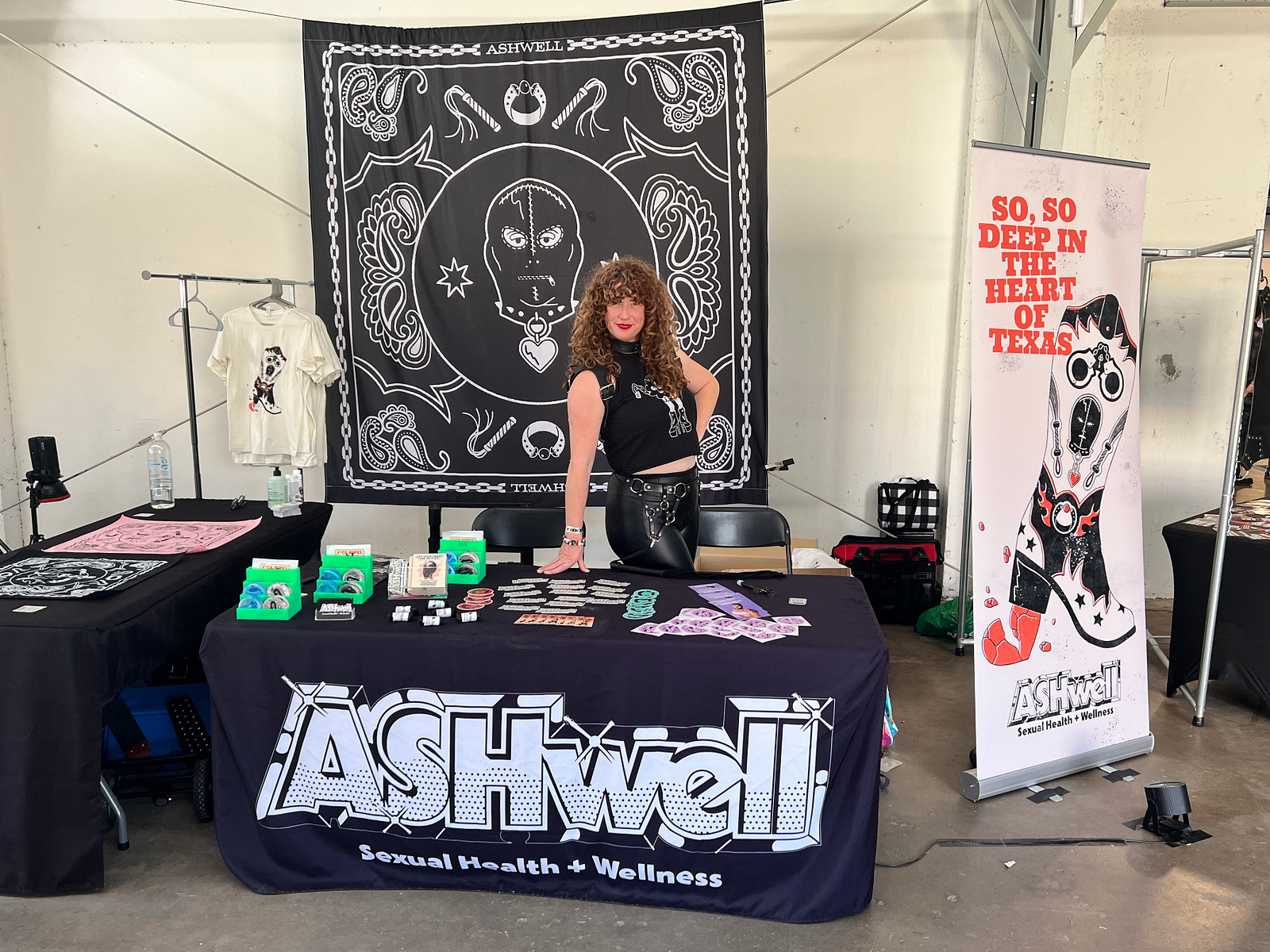 ASHwell Outreach Table by Jeremy von Stilb on Dribbble