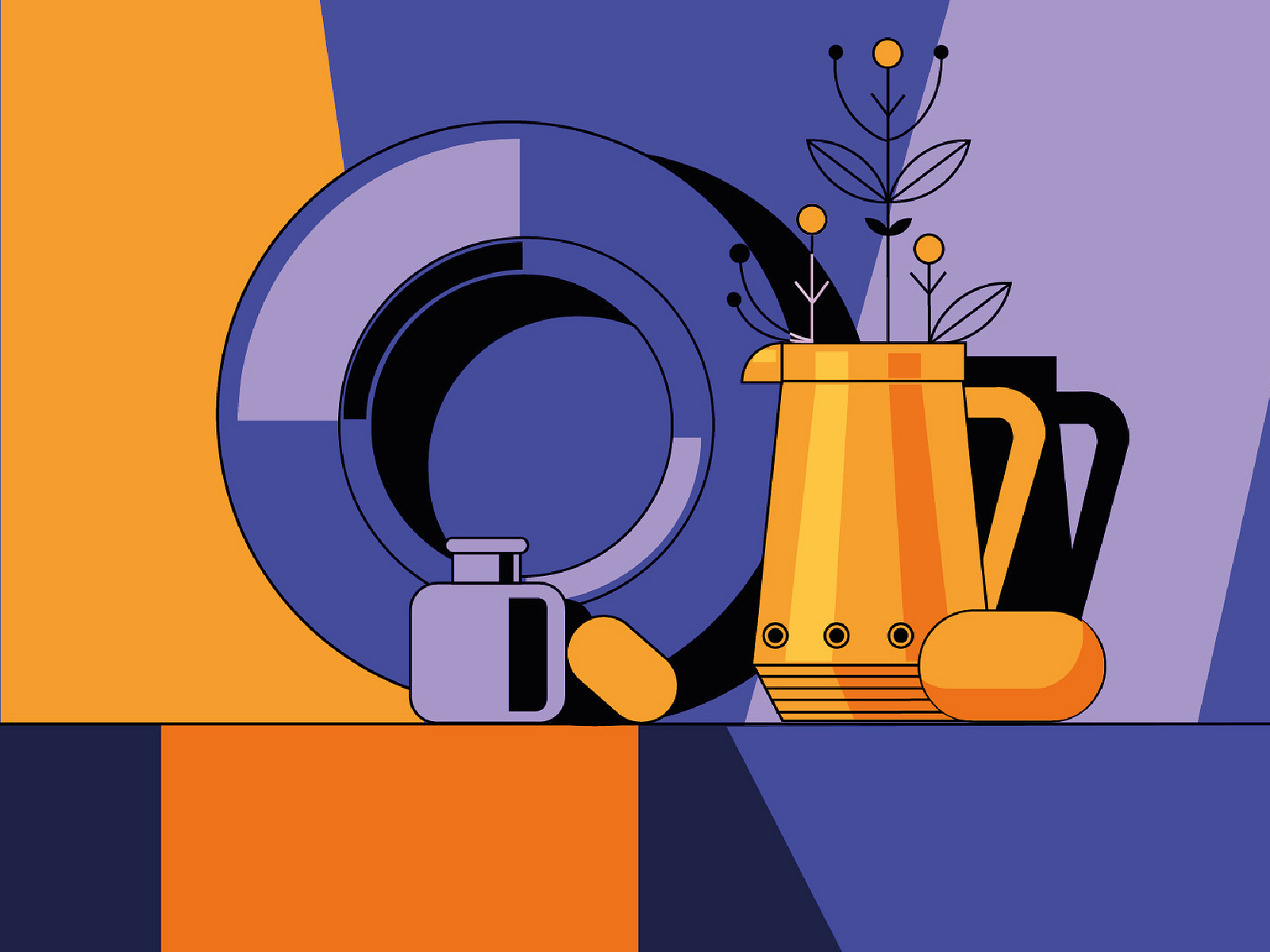 My first vector drawing by Iryna Kurylo on Dribbble