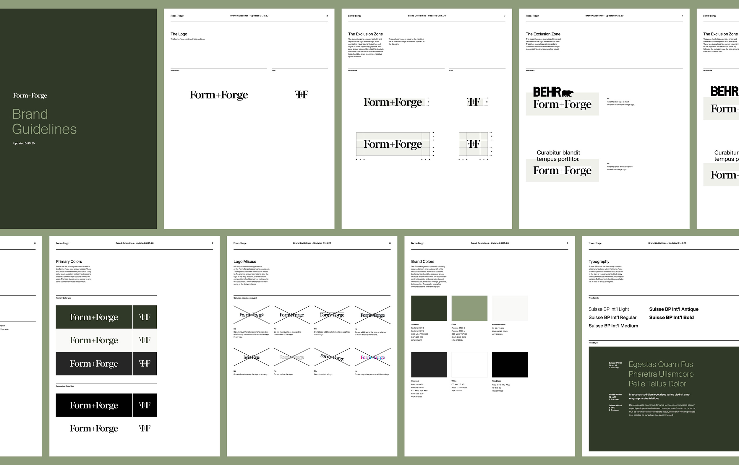 Form+Forge Identity by Lisa Champ for Untitled Era on Dribbble