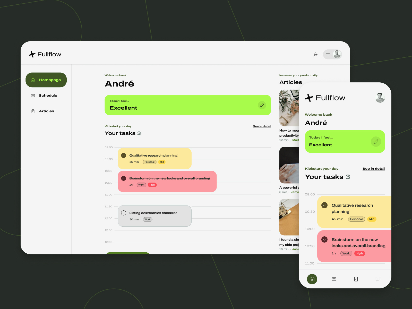 Fullflow (3/6) © 2022 by André Sequeira on Dribbble