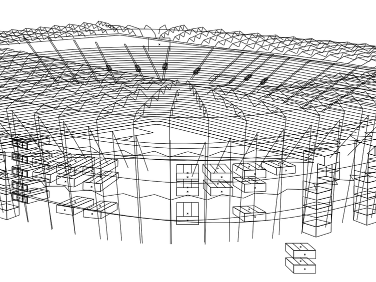 Stadium 974 in Qatar 2022 Illustration by Musemind Branding for ...