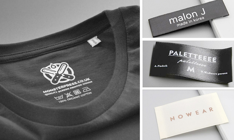 Neck Label Design by Usama on Dribbble
