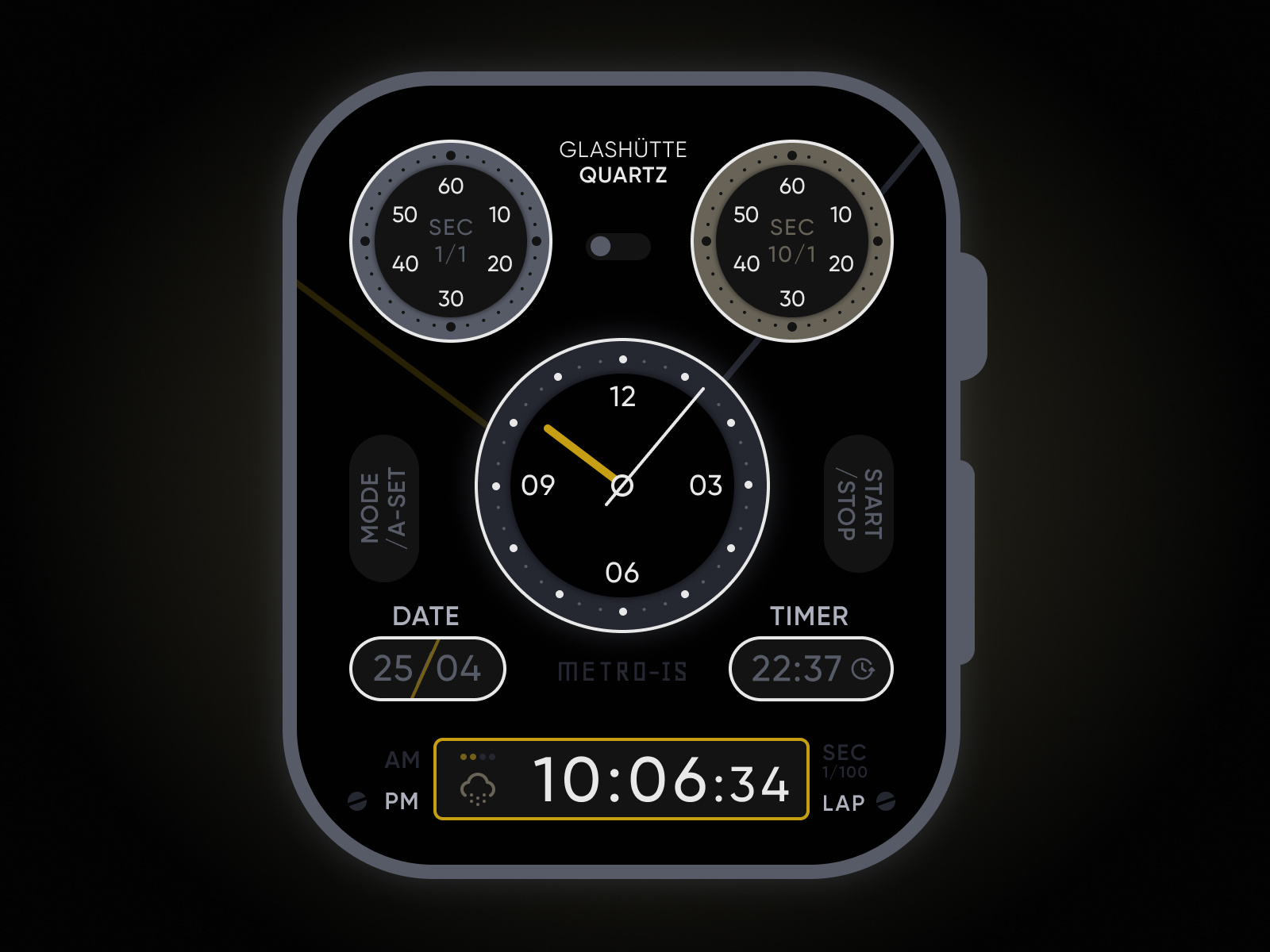 Watch design concept by Ivan Haidutski on Dribbble