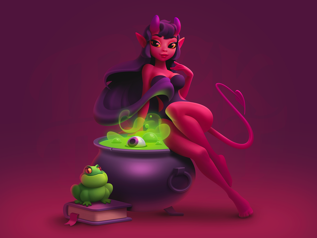 Devil’s Potion by Shakuro Graphics for Shakuro on Dribbble
