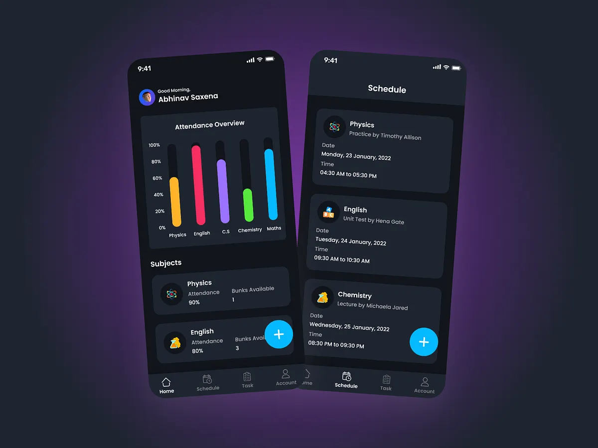 Attendance App designs, themes, templates and downloadable graphic ...