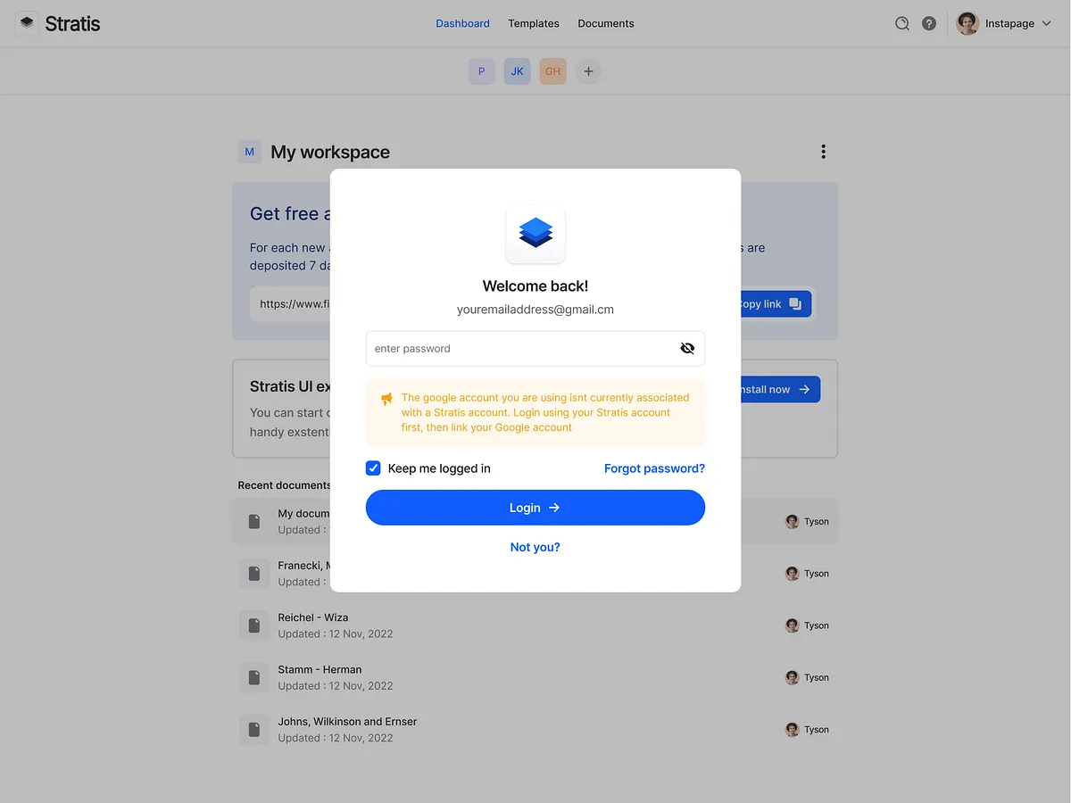 Browse thousands of Login Modal images for design inspiration | Dribbble