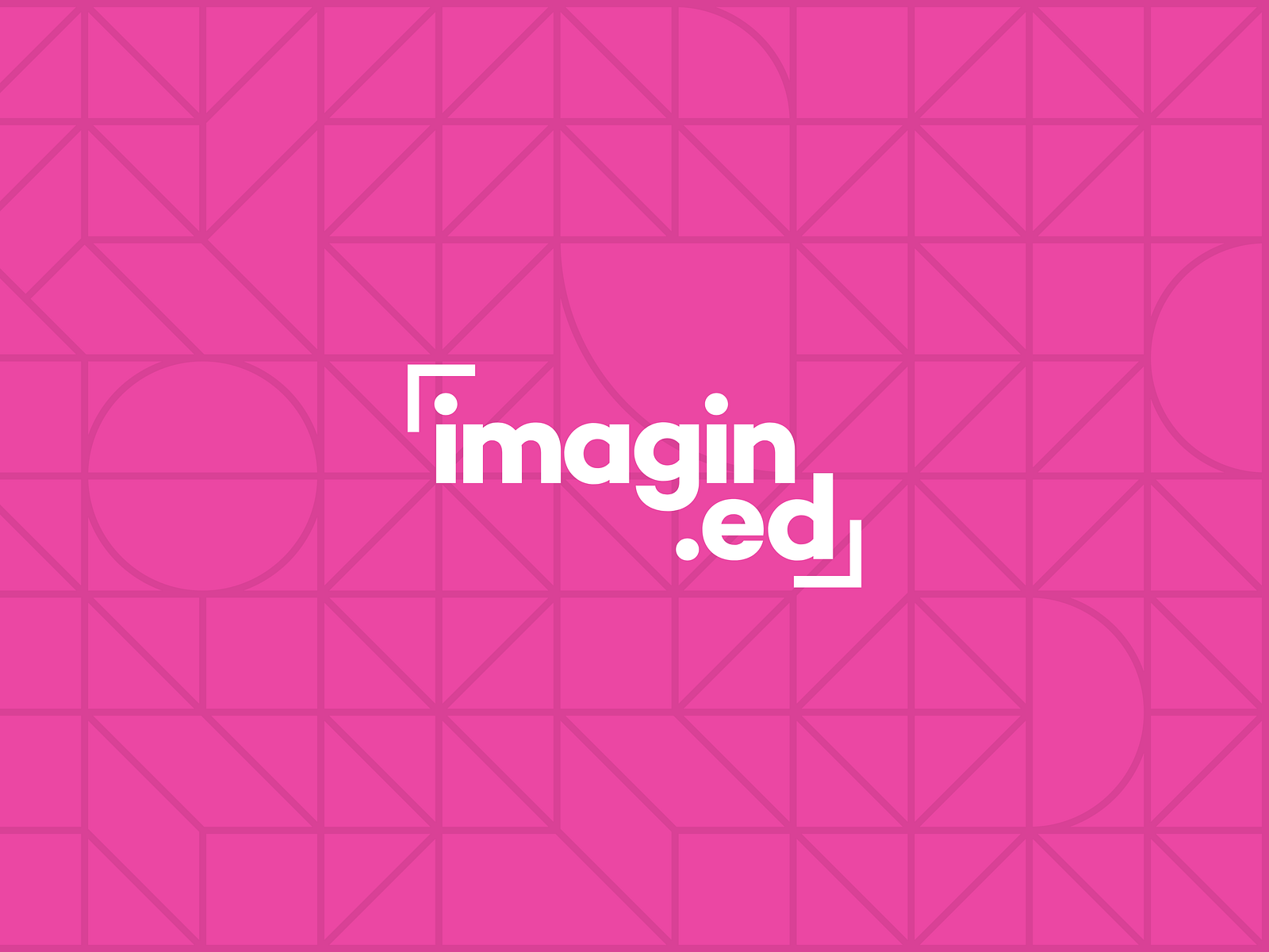 Imagin.ed logo by Kel Corbett on Dribbble