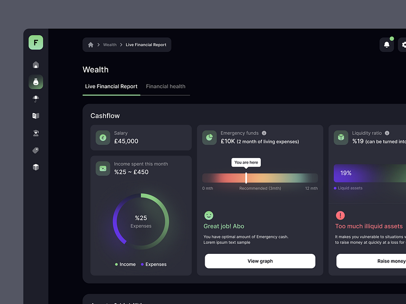 Wisdomise DEFI Components by Abo on Dribbble