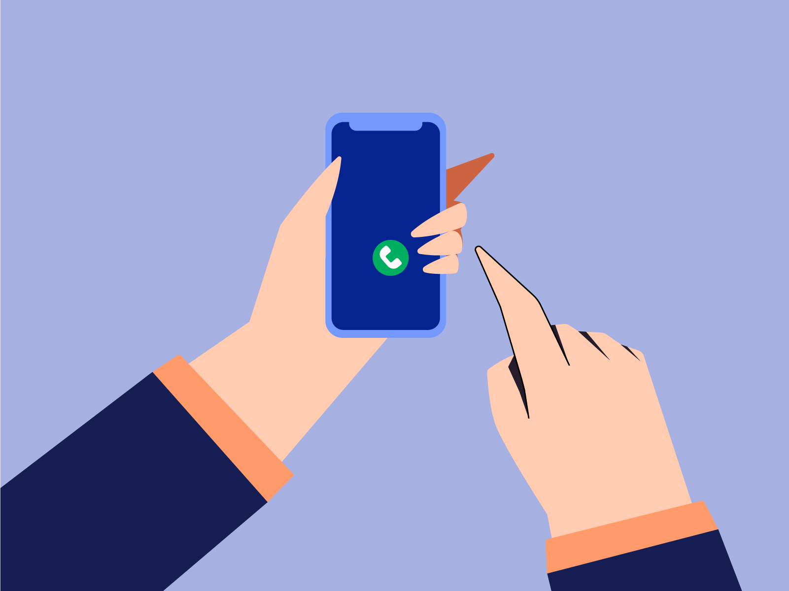 Calling Interaction Animation 🤙 by Danar Septiawan for Hatypo Studio on ...