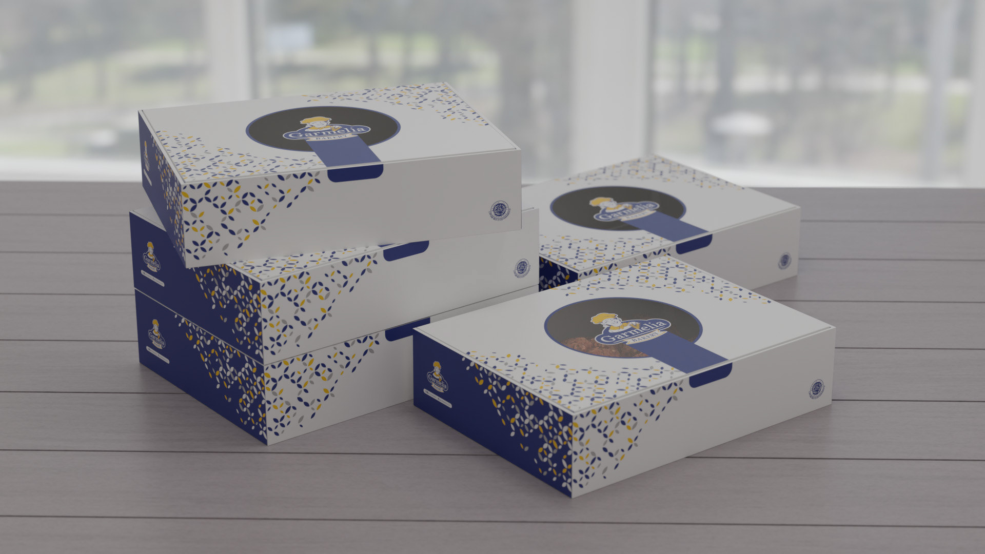 3D Mockup Packaging Design | Garmelia Bakery by Willy Handoyo on Dribbble