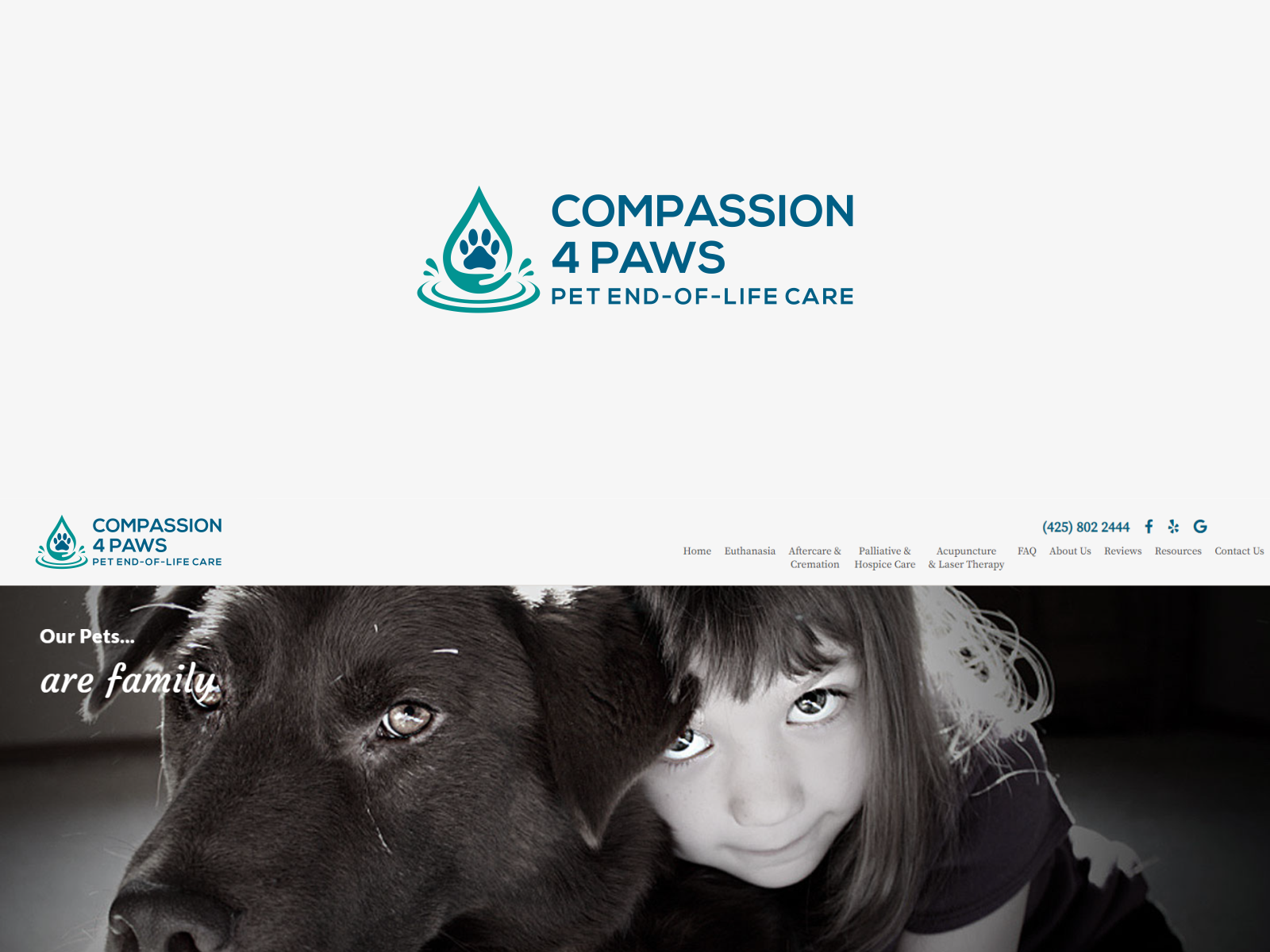 Compassion 4 Paws Logo Change #1 by Indahyulia on Dribbble