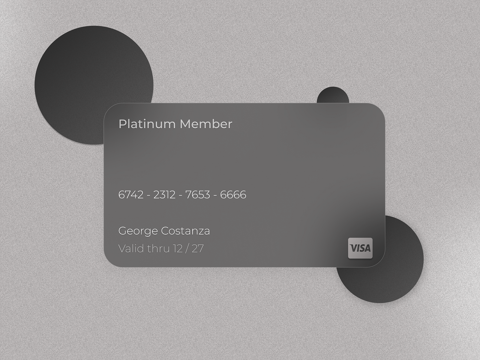 Glassmorphic Card by Khaled Alkurdi on Dribbble