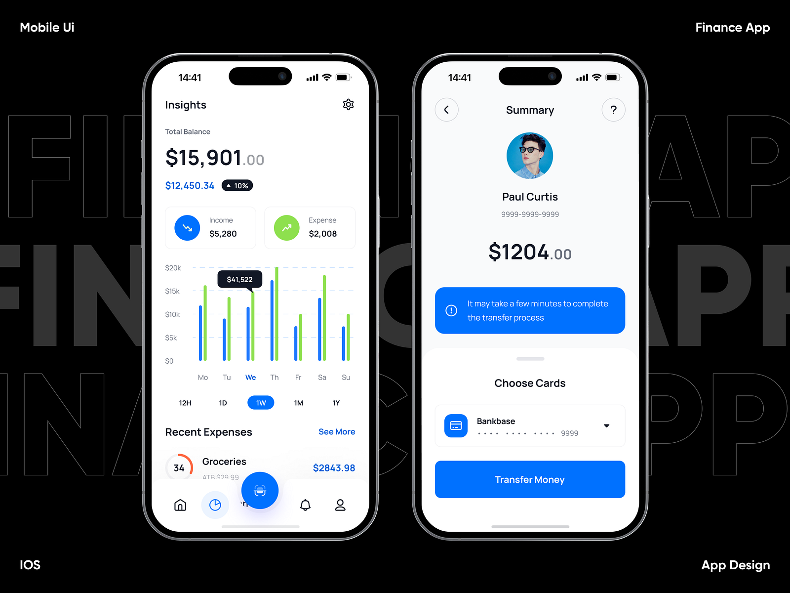 Fintech App Design by Glow on Dribbble