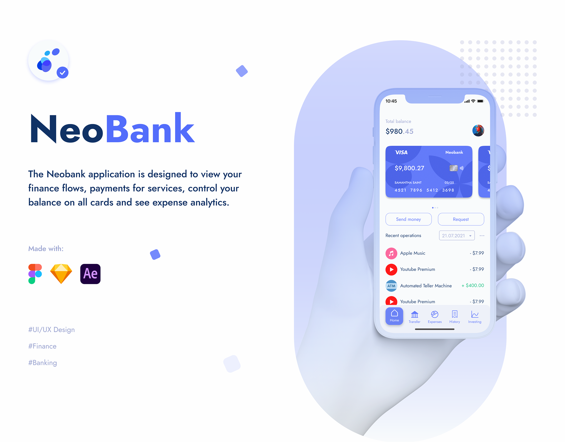 Mobile App Design for Bank by Cửa Nhôm Kính Xingfa on Dribbble