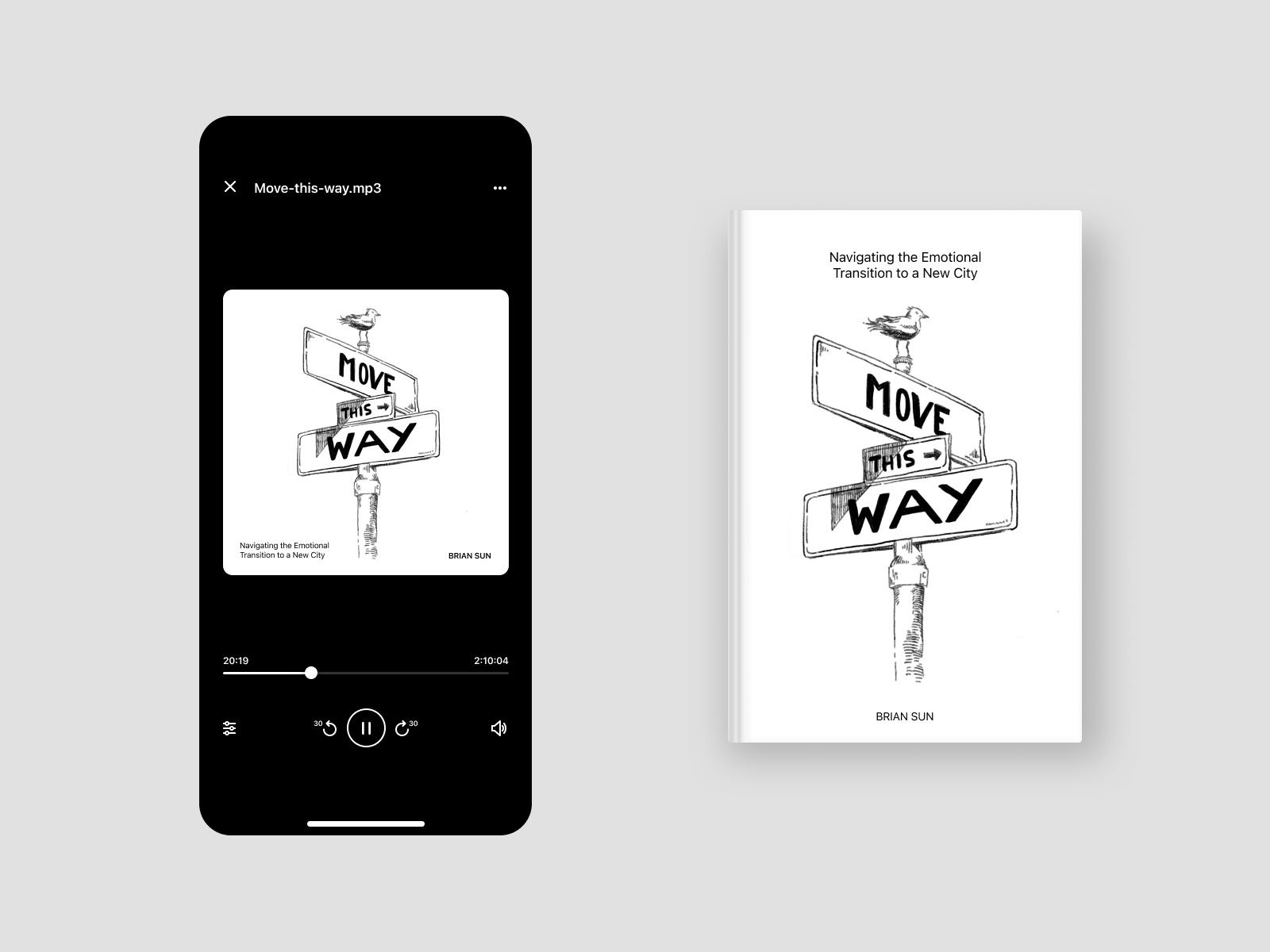 Move This Way book cover by Nicolas Solerieu on Dribbble