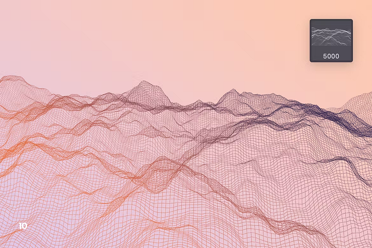 Photoshop Wireframe Waves Brushes By Jose Garcia On Dribbble 