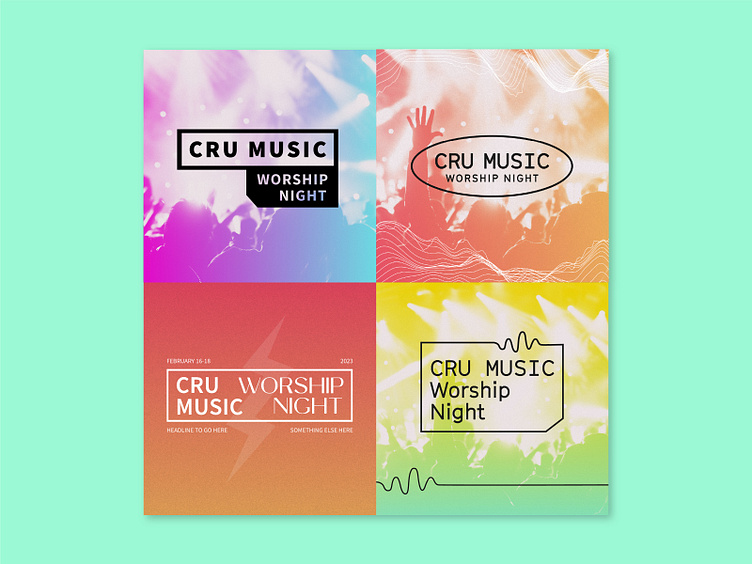 Worship Night Logo by Alex Pesak / AP The Creative on Dribbble