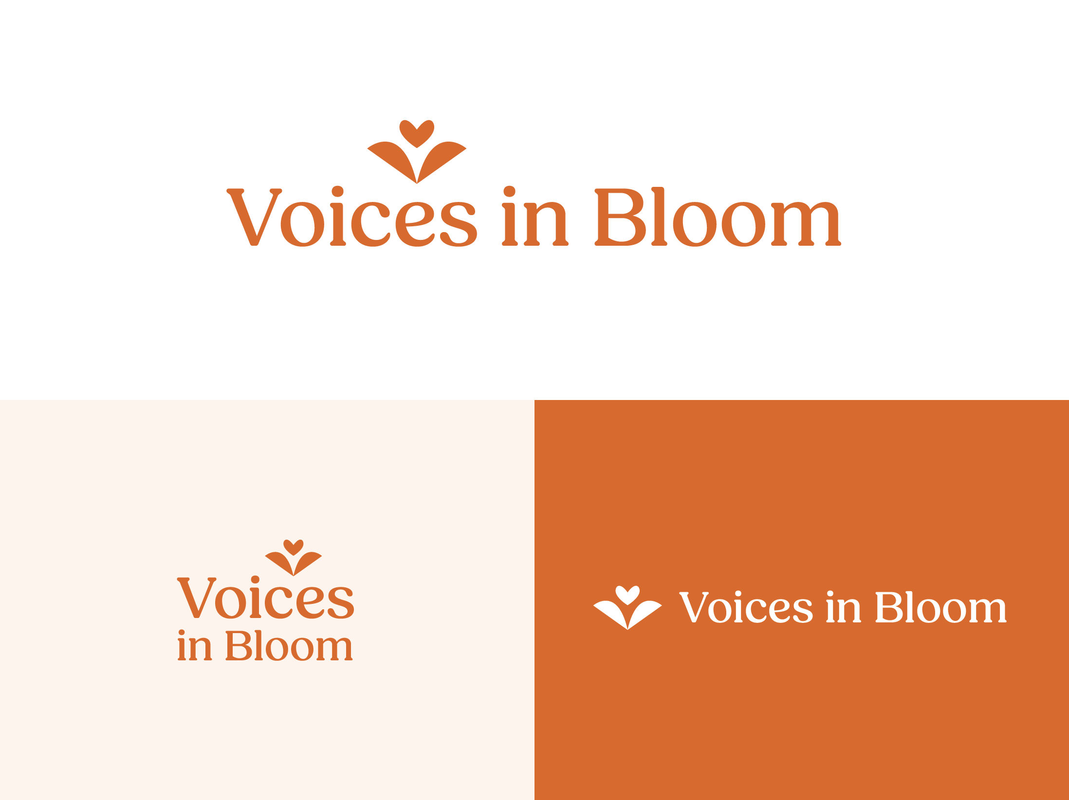 Voices in Bloom — Speech Pathology by Cam Gomersall on Dribbble