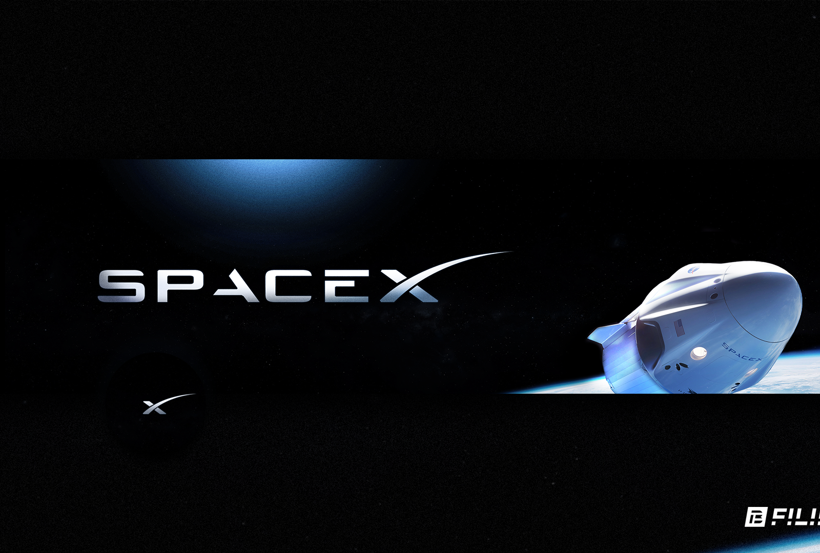 SpaceX by Filip's Branding on Dribbble