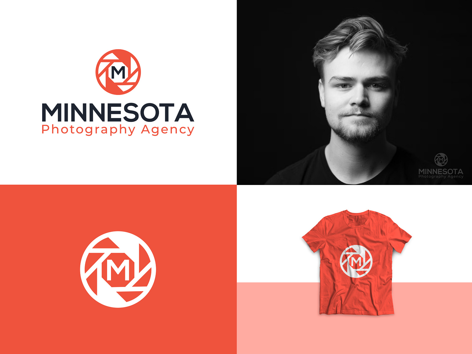 photography agency, group, camera, team logo, photography logo by ...