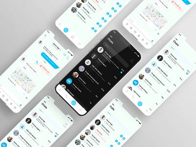 Message app design by Salek Ahmed on Dribbble