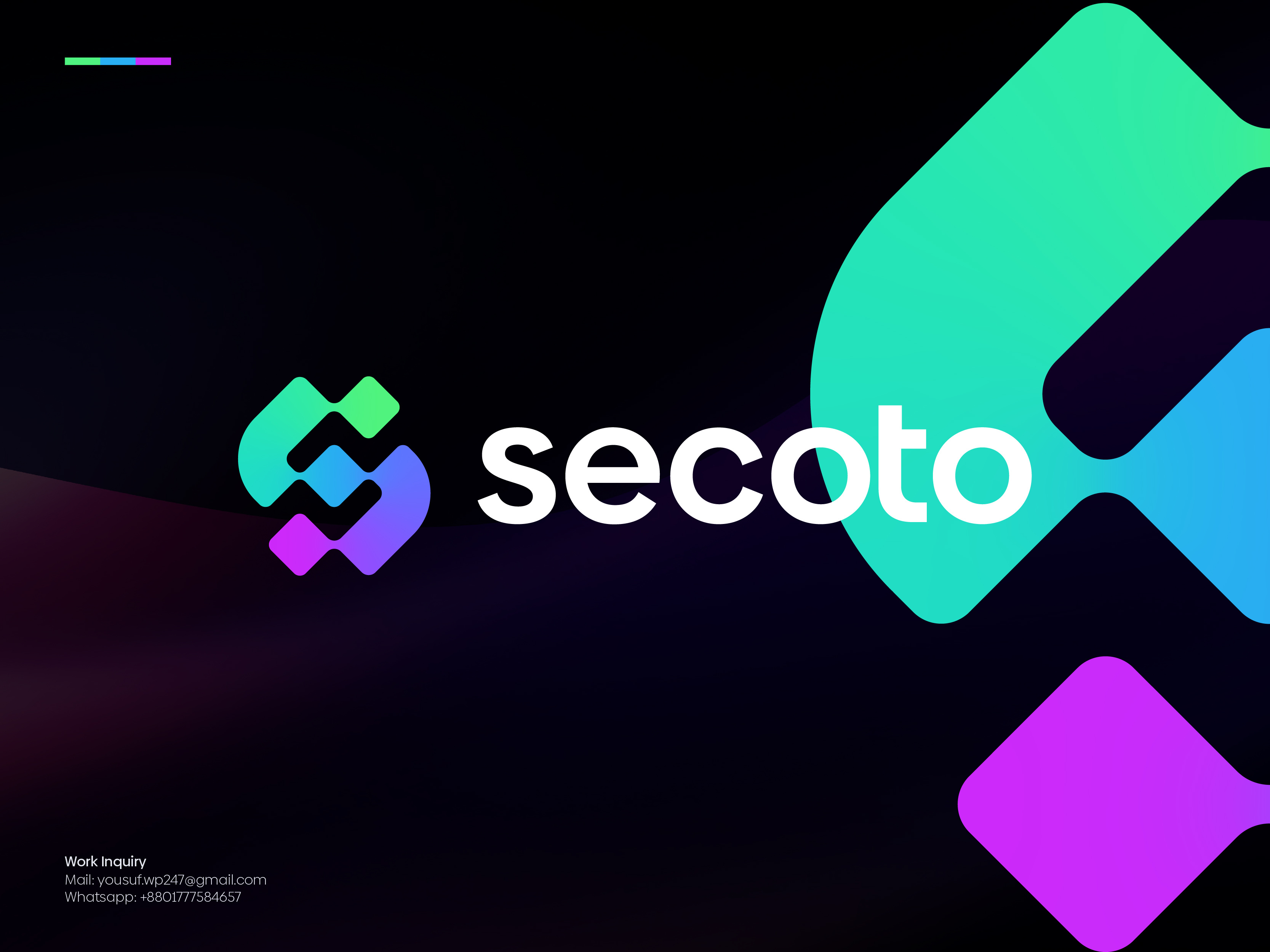 Secoto Logo and Branding Design | Tech startup and Software Logo by ...