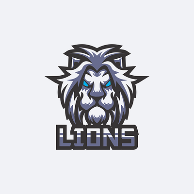 Lions Mascot Logo by Awoga Ranger on Dribbble