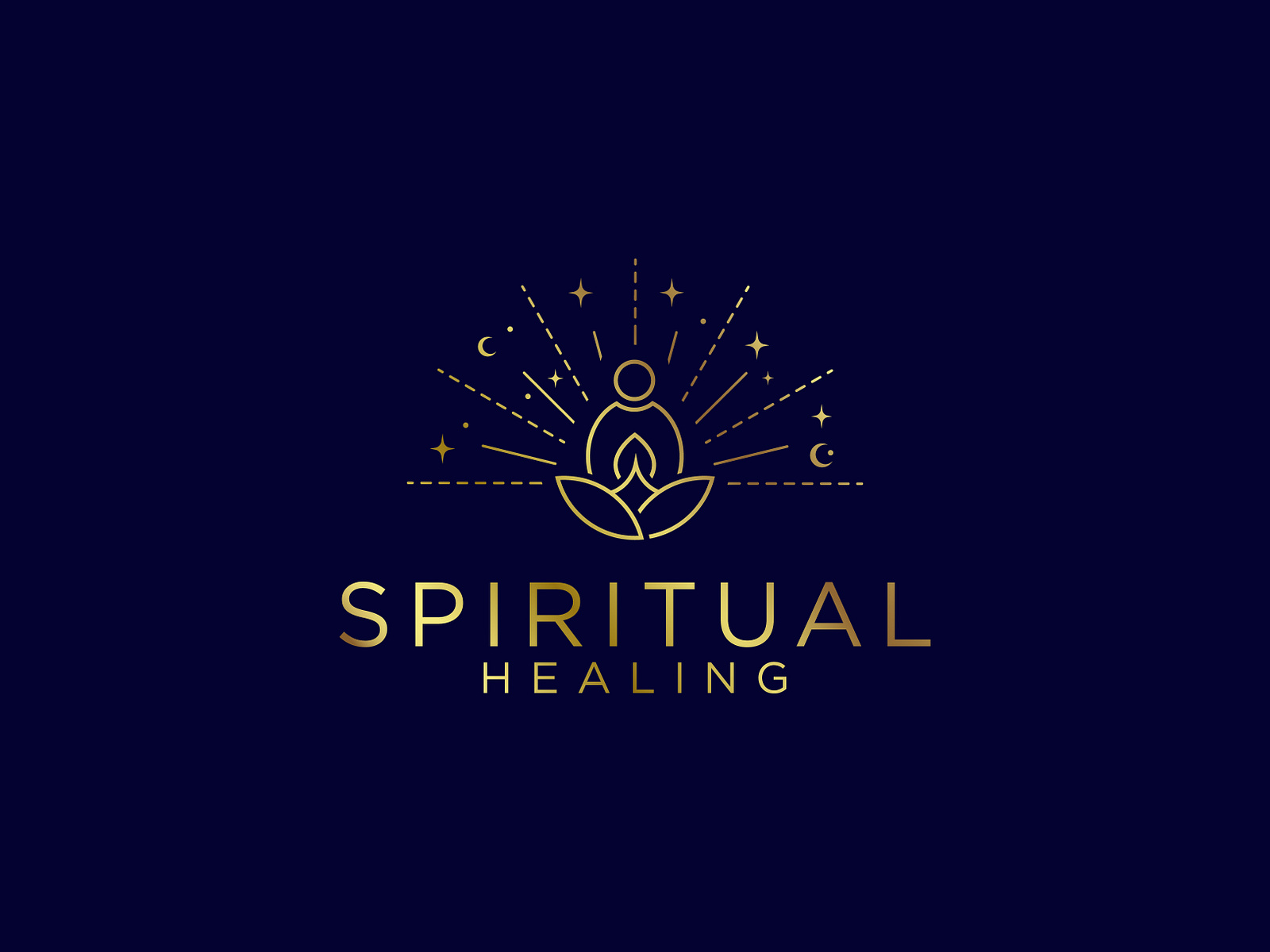 Spiritual Healing Logo by DreamCreation on Dribbble