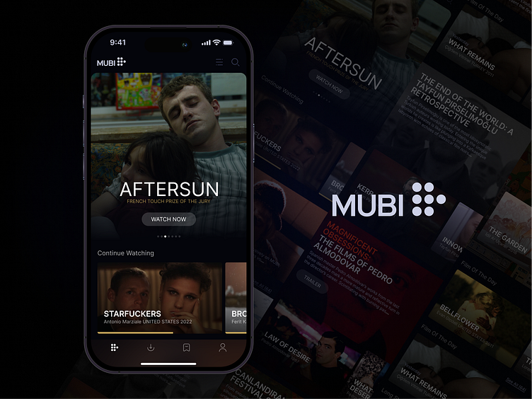 MUBI - Concept Redesign for Movie App by Eren Yılmaz on Dribbble